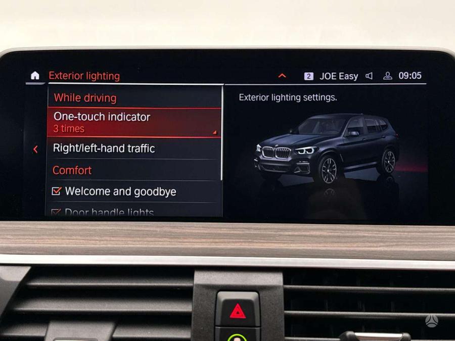 Melns BMW X3 2021 Kauņa, ar dzinēja tilpumu 2.00 L un nobraukumu 187 tūkst. km par 26850 €, foto 24 vietnē AUTOMOTO.COM.LV