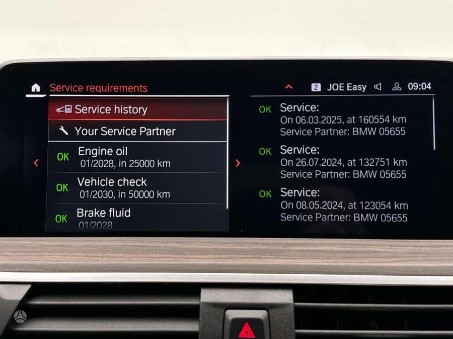 Melns BMW X3 2021 Kauņa, ar dzinēja tilpumu 2.00 L un nobraukumu 187 tūkst. km par 26850 €, foto 29 vietnē AUTOMOTO.COM.LV