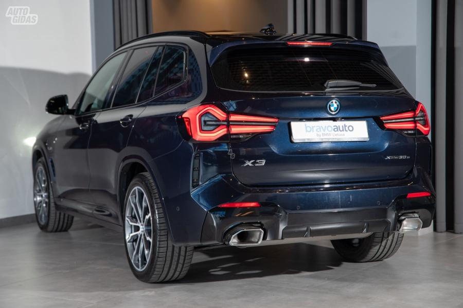 Melns BMW X3 2021 Kauņa, ar dzinēja tilpumu 2.00 L un nobraukumu 97 tūkst. km par 40772 €, foto 8 vietnē AUTOMOTO.COM.LV