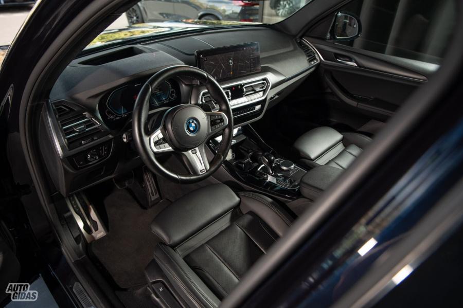 Melns BMW X3 2021 Kauņa, ar dzinēja tilpumu 2.00 L un nobraukumu 97 tūkst. km par 40772 €, foto 11 vietnē AUTOMOTO.COM.LV