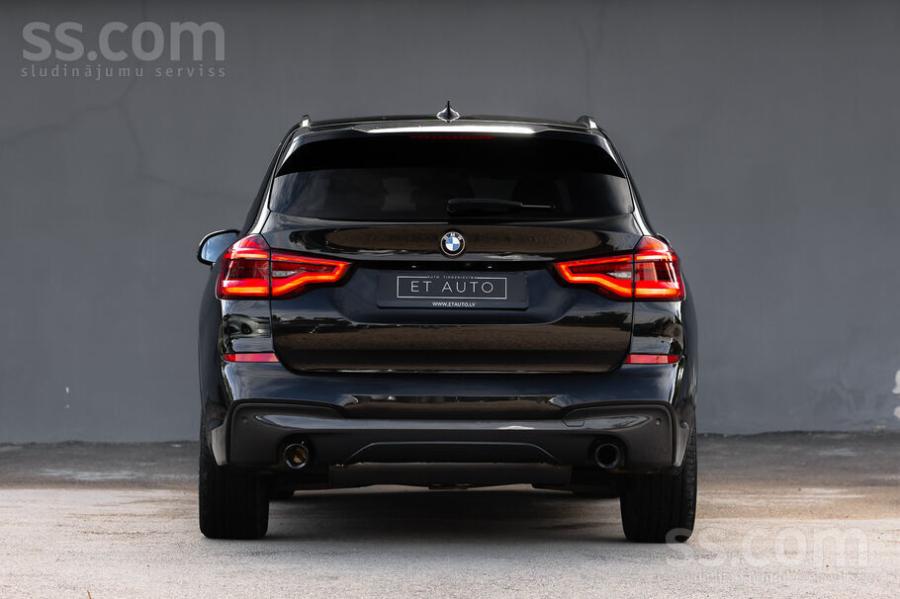 Melns BMW X3 2021 Jelgava, ar dzinēja tilpumu 2.00 L un nobraukumu 191 tūkst. km par 23500 €, foto 7 vietnē AUTOMOTO.COM.LV