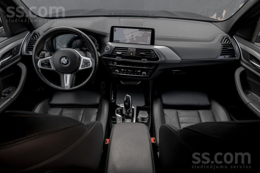 Melns BMW X3 2021 Jelgava, ar dzinēja tilpumu 2.00 L un nobraukumu 191 tūkst. km par 23500 €, foto 10 vietnē AUTOMOTO.COM.LV