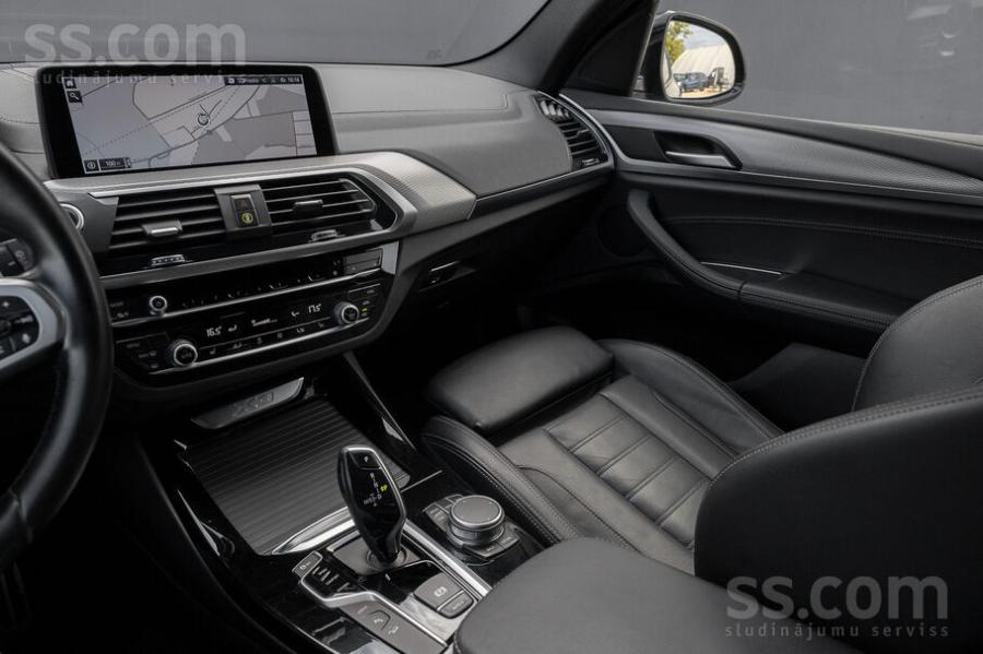 Melns BMW X3 2021 Jelgava, ar dzinēja tilpumu 2.00 L un nobraukumu 191 tūkst. km par 23500 €, foto 12 vietnē AUTOMOTO.COM.LV