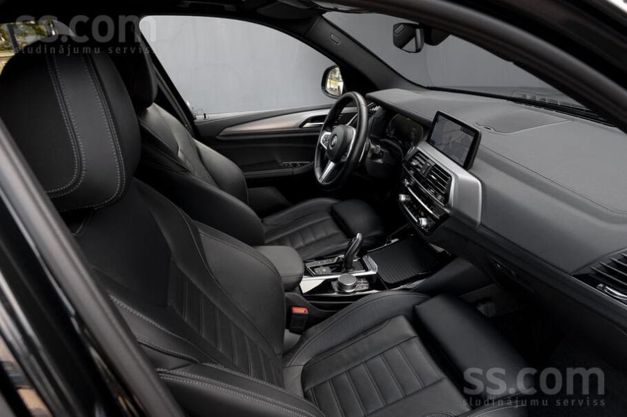 Melns BMW X3 2021 Jelgava, ar dzinēja tilpumu 2.00 L un nobraukumu 191 tūkst. km par 23500 €, foto 13 vietnē AUTOMOTO.COM.LV