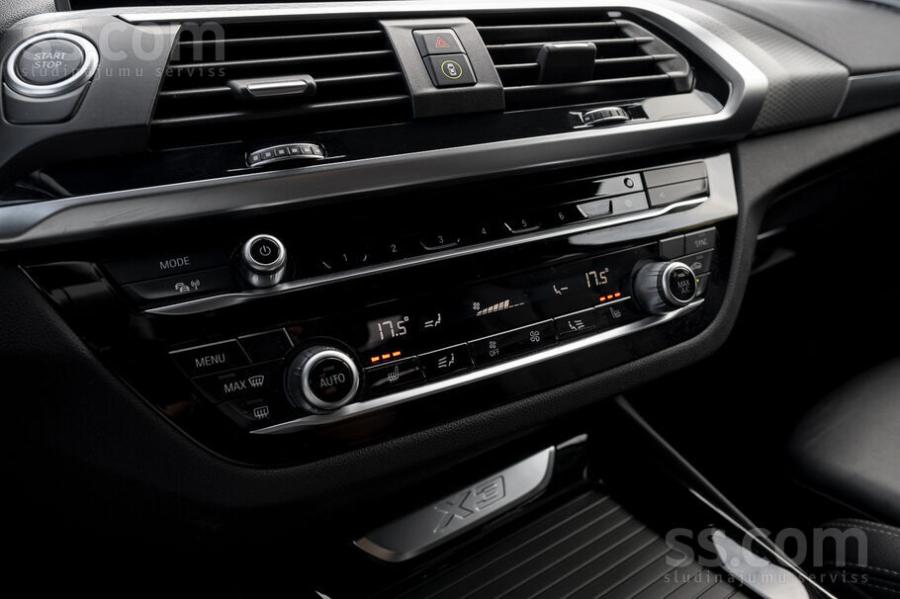 Melns BMW X3 2021 Jelgava, ar dzinēja tilpumu 2.00 L un nobraukumu 191 tūkst. km par 23500 €, foto 19 vietnē AUTOMOTO.COM.LV