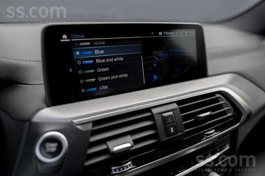 Melns BMW X3 2021 Jelgava, ar dzinēja tilpumu 2.00 L un nobraukumu 191 tūkst. km par 23500 €, foto 21 vietnē AUTOMOTO.COM.LV