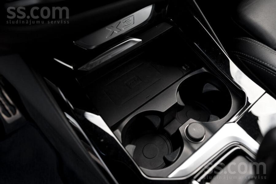 Melns BMW X3 2021 Jelgava, ar dzinēja tilpumu 2.00 L un nobraukumu 191 tūkst. km par 23500 €, foto 23 vietnē AUTOMOTO.COM.LV