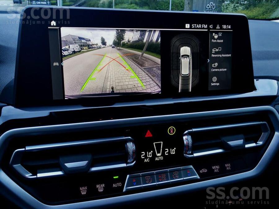 Black BMW X3 2021 in Riga, with an engine capacity of 2.00 L and mileage of 152 thousand km for 29990 €, photo 15 on AUTOMOTO.COM.LV