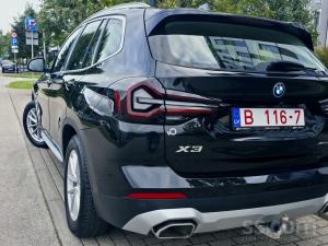 Black BMW X3 2021 in Riga, with an engine capacity of 2.00 L and mileage of 152 thousand km for 29990 €, photo 26 on AUTOMOTO.COM.LV
