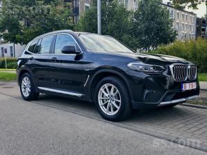 Black BMW X3 2021 in Riga, with an engine capacity of 2.00 L and mileage of 152 thousand km for 29990 €, photo 27 on AUTOMOTO.COM.LV