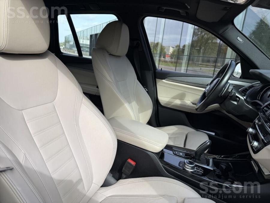 Черный БМВ Х3 2021 в Рига, объемом двигателя 3.00 л и пробегом 145 тыс. км за 22555 €, фото 9 на AUTOMOTO.COM.LV