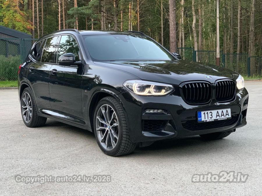 Melns BMW X3 2021 Tallina, ar dzinēja tilpumu 3.00 L un nobraukumu 147 tūkst. km par 34900 €, foto 3 vietnē AUTOMOTO.COM.LV