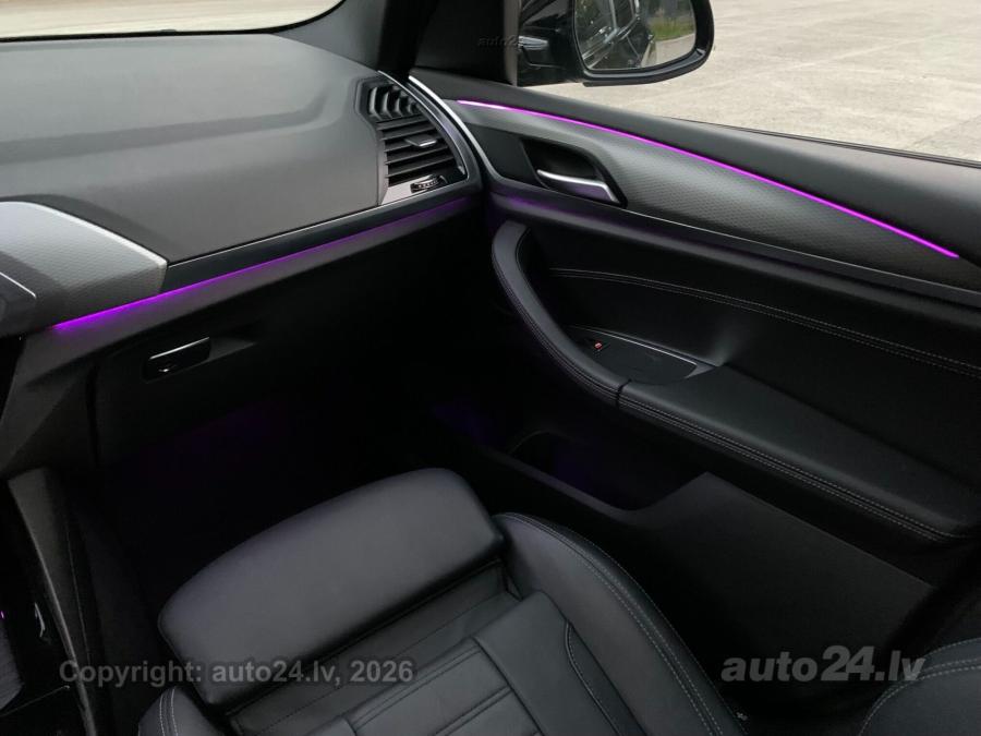 Melns BMW X3 2021 Tallina, ar dzinēja tilpumu 3.00 L un nobraukumu 147 tūkst. km par 34900 €, foto 19 vietnē AUTOMOTO.COM.LV