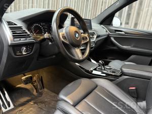 Black BMW X3 2022 in Riga, with an engine capacity of 3.00 L and mileage of 134 thousand km for 33999 €, photo 12 on AUTOMOTO.COM.LV
