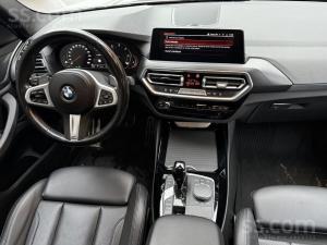 Black BMW X3 2022 in Riga, with an engine capacity of 3.00 L and mileage of 134 thousand km for 33999 €, photo 15 on AUTOMOTO.COM.LV