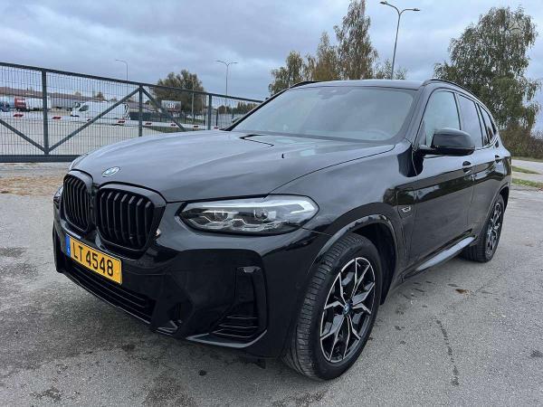 Melns BMW X3 2022 Viļņa, ar dzinēja tilpumu 2.00 L un nobraukumu 159 tūkst. km par 32600 €, foto 1 vietnē AUTOMOTO.COM.LV