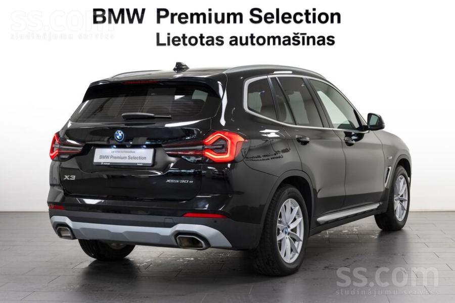 Melns BMW X3 2022 Rīga, ar dzinēja tilpumu 2.00 L un nobraukumu 86 tūkst. km par 35900 €, foto 2 vietnē AUTOMOTO.COM.LV