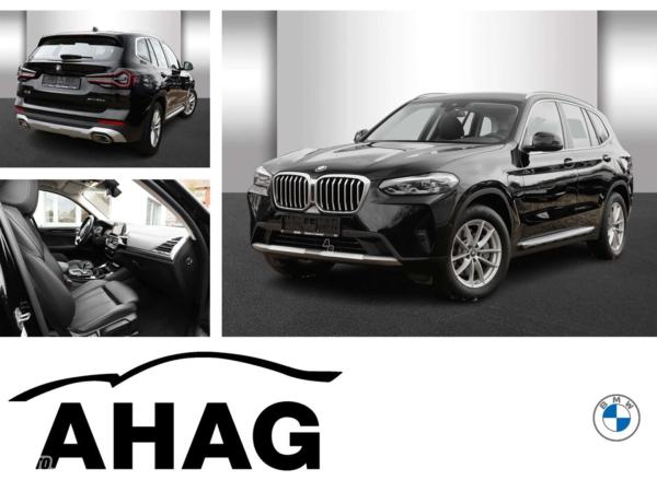 Melns BMW X3 2022 Kauņa, ar dzinēja tilpumu 2.00 L un nobraukumu 91 tūkst. km par 33209 €, foto 1 vietnē AUTOMOTO.COM.LV