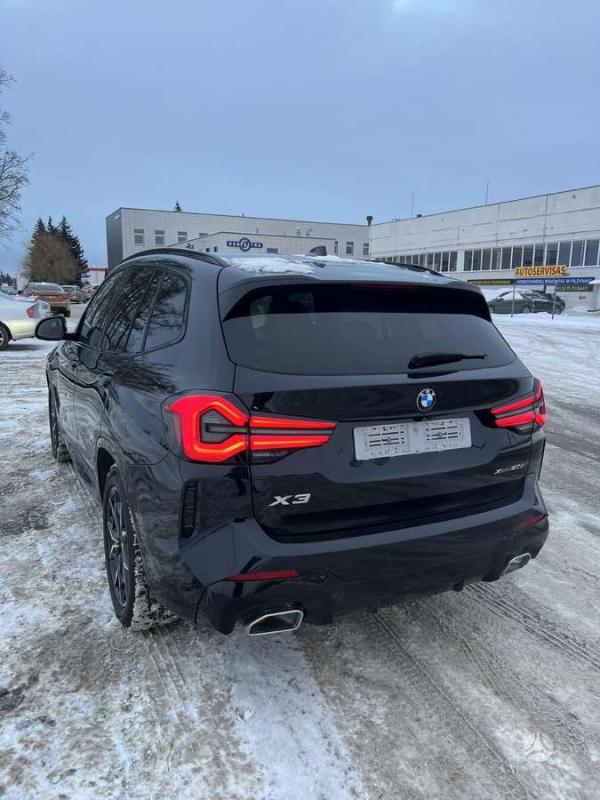 Melns BMW X3 2022 Panevēža, ar dzinēja tilpumu 2.00 L un nobraukumu 67 tūkst. km par 32000 €, foto 2 vietnē AUTOMOTO.COM.LV