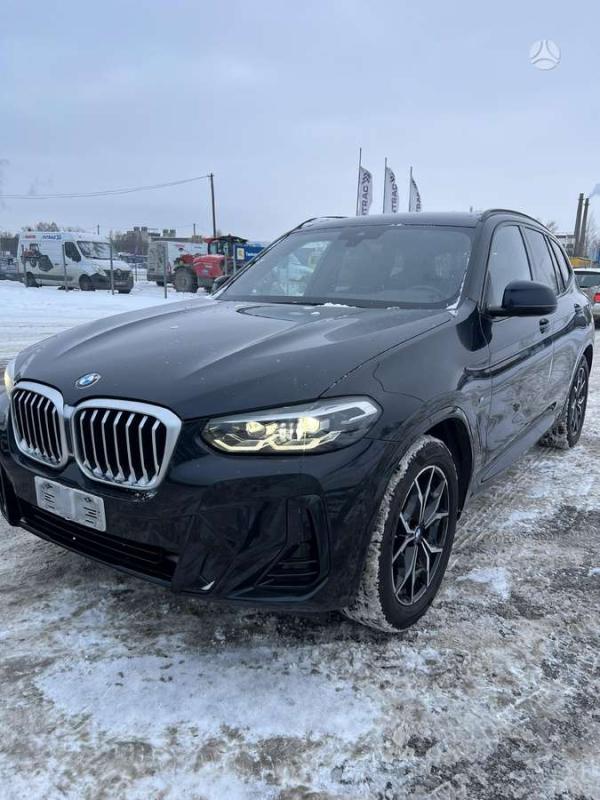 Melns BMW X3 2022 Panevēža, ar dzinēja tilpumu 2.00 L un nobraukumu 67 tūkst. km par 32000 €, foto 5 vietnē AUTOMOTO.COM.LV