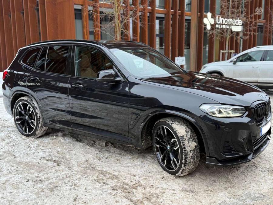 Black BMW X3 2022 in Kaunas, with an engine capacity of 2.00 L and mileage of 75 thousand km for 32500 €, photo 2 on AUTOMOTO.COM.LV