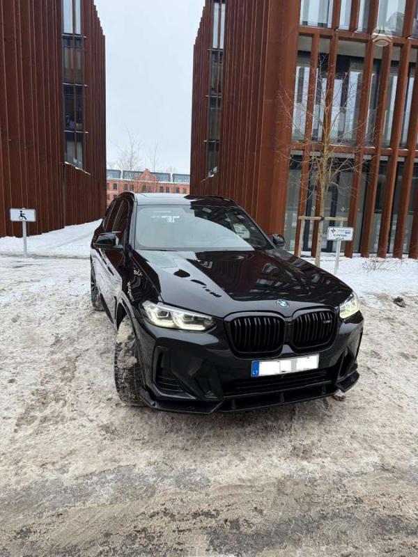 Melns BMW X3 2022 Kauņa, ar dzinēja tilpumu 2.00 L un nobraukumu 75 tūkst. km par 32500 €, foto 3 vietnē AUTOMOTO.COM.LV