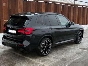 Black BMW X3 2022 in Kaunas, with an engine capacity of 2.00 L and mileage of 75 thousand km for 32500 €, photo 4 on AUTOMOTO.COM.LV