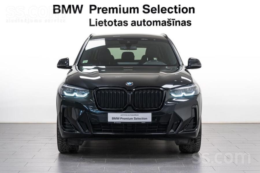 Melns BMW X3 2022 Rīga, ar dzinēja tilpumu 2.00 L un nobraukumu 80 tūkst. km par 42900 €, foto 3 vietnē AUTOMOTO.COM.LV