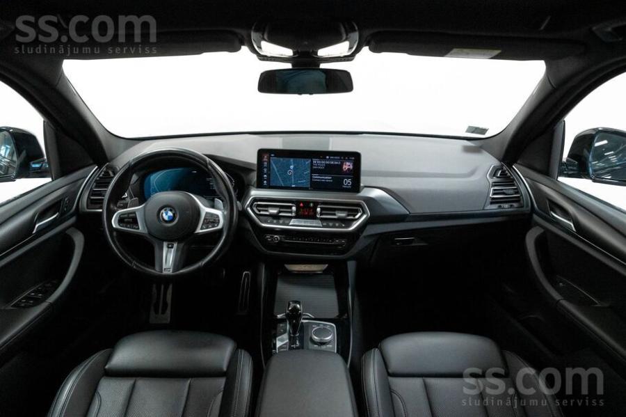 Melns BMW X3 2022 Rīga, ar dzinēja tilpumu 2.00 L un nobraukumu 80 tūkst. km par 42900 €, foto 4 vietnē AUTOMOTO.COM.LV
