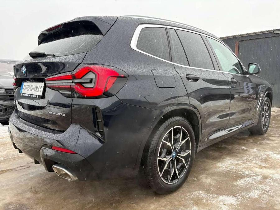 Melns BMW X3 2022 Viļņa, ar dzinēja tilpumu 2.00 L un nobraukumu 180 tūkst. km par 29500 €, foto 7 vietnē AUTOMOTO.COM.LV