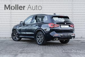 Black BMW X3 2022 in Riga, with an engine capacity of 2.00 L and mileage of 44 thousand km for 43964 €, photo 3 on AUTOMOTO.COM.LV