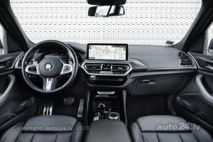 Black BMW X3 2022 in Riga, with an engine capacity of 2.00 L and mileage of 44 thousand km for 43964 €, photo 6 on AUTOMOTO.COM.LV