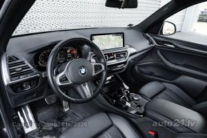 Black BMW X3 2022 in Riga, with an engine capacity of 2.00 L and mileage of 44 thousand km for 43964 €, photo 11 on AUTOMOTO.COM.LV