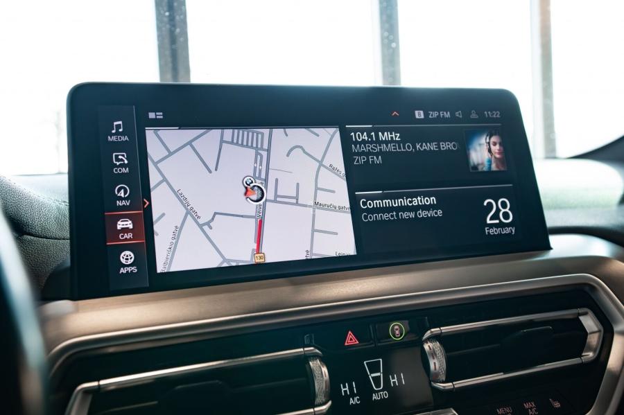 Melns BMW X3 2022 Kauņa, ar dzinēja tilpumu 2.00 L un nobraukumu 88 tūkst. km par 40882 €, foto 19 vietnē AUTOMOTO.COM.LV