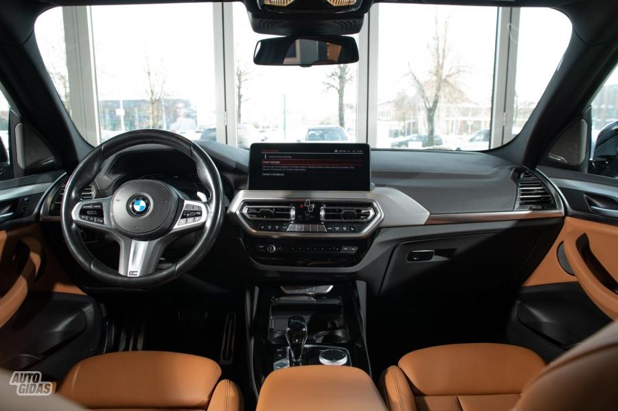 Melns BMW X3 2022 Kauņa, ar dzinēja tilpumu 2.00 L un nobraukumu 88 tūkst. km par 40882 €, foto 22 vietnē AUTOMOTO.COM.LV