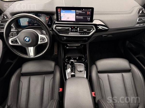 Melns BMW X3 2022 Daugavpils, ar dzinēja tilpumu 2.00 L un nobraukumu 48 tūkst. km par 36800 €, foto 8 vietnē AUTOMOTO.COM.LV