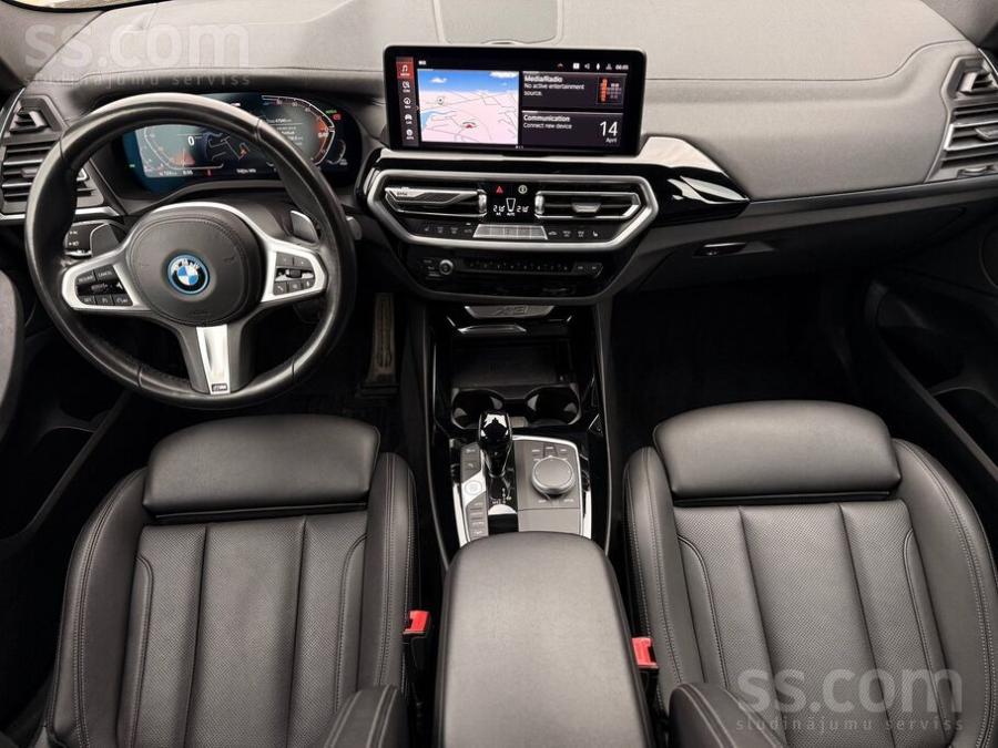 Melns BMW X3 2022 Daugavpils, ar dzinēja tilpumu 2.00 L un nobraukumu 48 tūkst. km par 36800 €, foto 9 vietnē AUTOMOTO.COM.LV