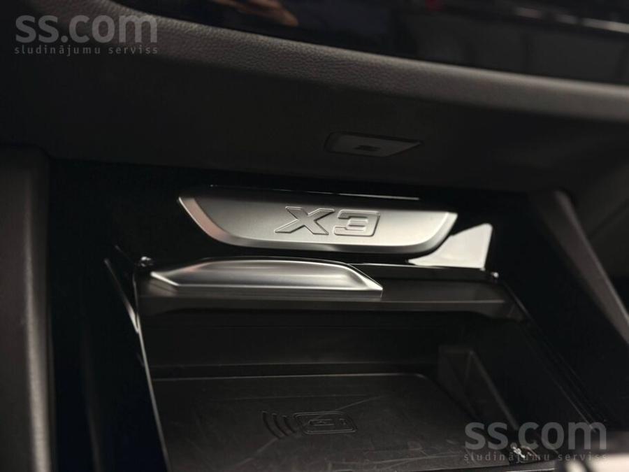 Melns BMW X3 2022 Daugavpils, ar dzinēja tilpumu 2.00 L un nobraukumu 48 tūkst. km par 36800 €, foto 12 vietnē AUTOMOTO.COM.LV