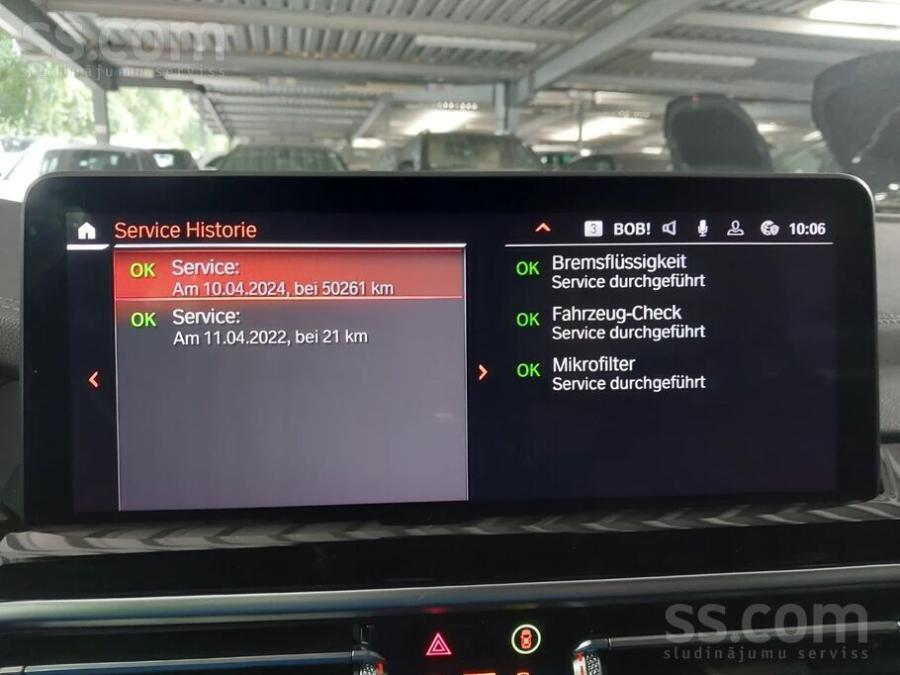 Black BMW X3 2022 in Riga, with an engine capacity of 3.00 L and mileage of 120 thousand km for 33500 €, photo 10 on AUTOMOTO.COM.LV