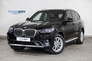 Melns BMW X3 2022 Viļņa, ar dzinēja tilpumu 2.00 L un nobraukumu 150 tūkst. km par 35491 €, foto  vietnē AUTOMOTO.COM.LV