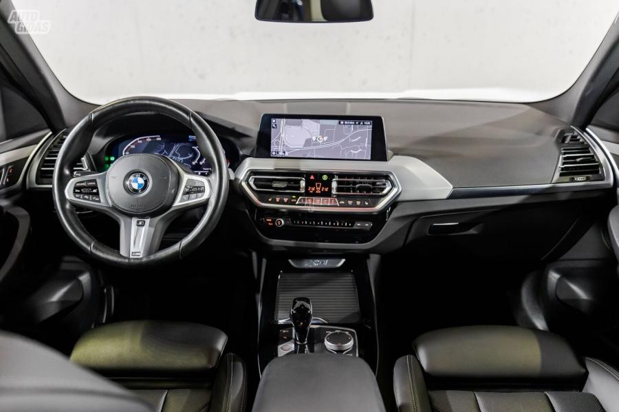 Melns BMW X3 2022 Viļņa, ar dzinēja tilpumu 2.00 L un nobraukumu 150 tūkst. km par 35491 €, foto 17 vietnē AUTOMOTO.COM.LV