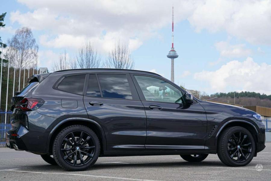Melns BMW X3 2022 Viļņa, ar dzinēja tilpumu 2.00 L un nobraukumu 50 tūkst. km par 36000 €, foto 8 vietnē AUTOMOTO.COM.LV