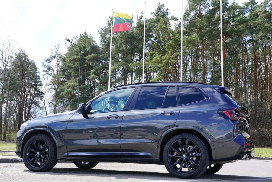 Melns BMW X3 2022 Viļņa, ar dzinēja tilpumu 2.00 L un nobraukumu 50 tūkst. km par 36000 €, foto 11 vietnē AUTOMOTO.COM.LV