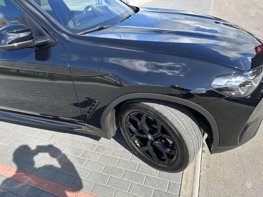 Black BMW X3 2022 in Klaipeda, with an engine capacity of 2.00 L and mileage of 72 thousand km for 33000 €, photo 8 on AUTOMOTO.COM.LV
