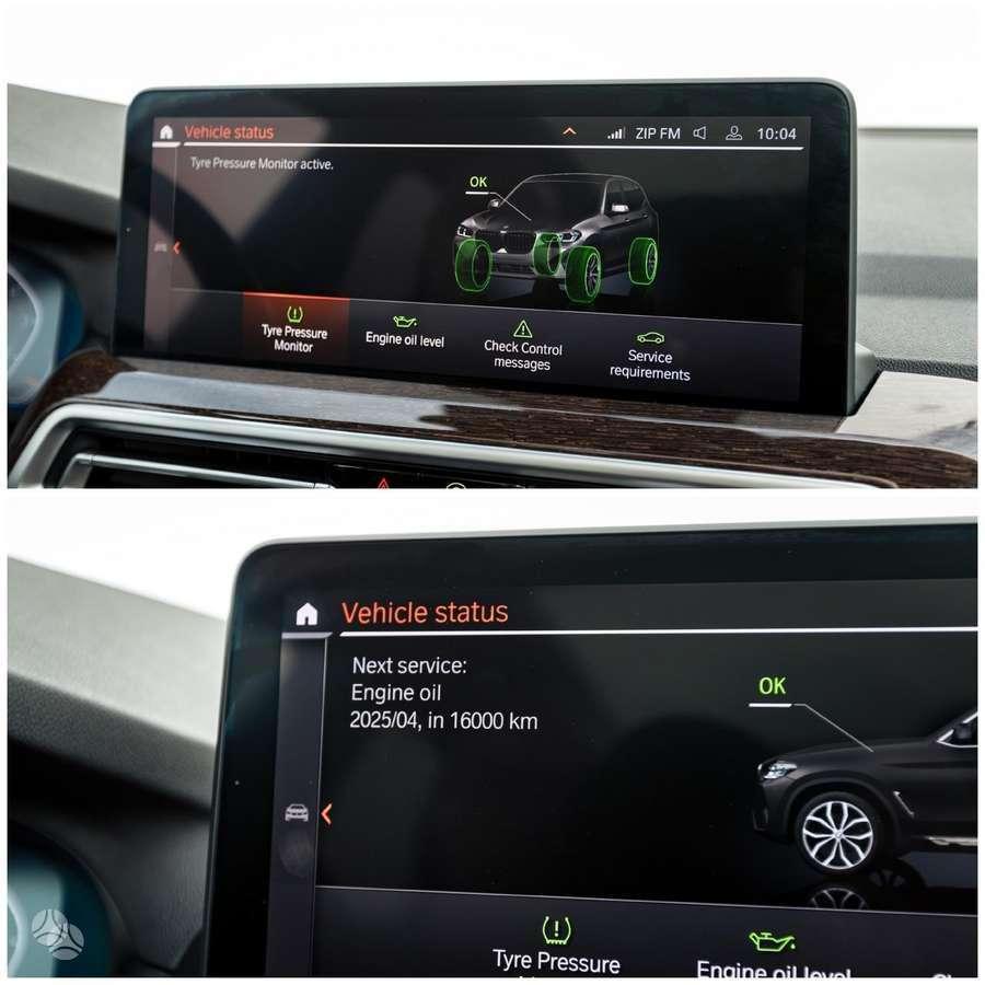 Black BMW X3 2022 in Klaipeda, with an engine capacity of 2.00 L and mileage of 72 thousand km for 33000 €, photo 9 on AUTOMOTO.COM.LV