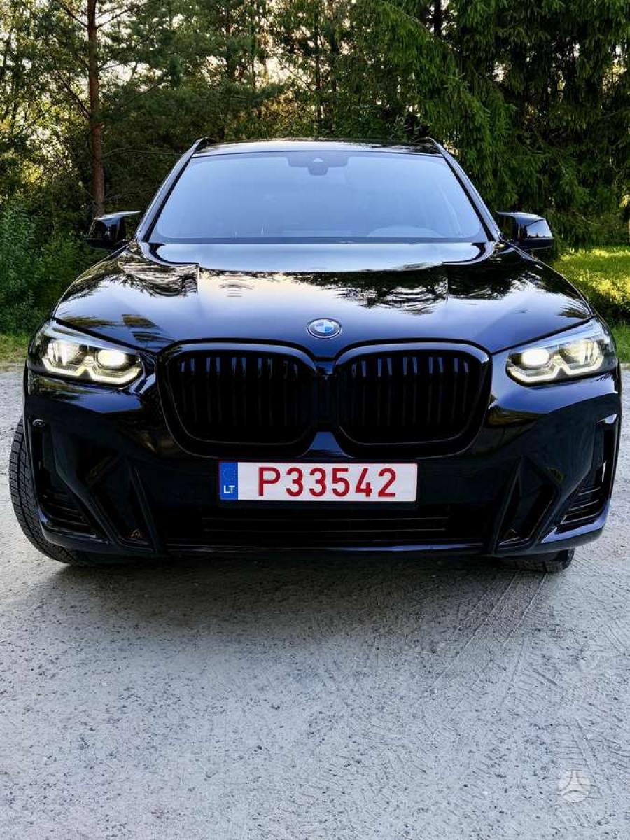 Melns BMW X3 2022 Kauņa, ar dzinēja tilpumu 2.99 L un nobraukumu 143 tūkst. km par 31500 €, foto 5 vietnē AUTOMOTO.COM.LV
