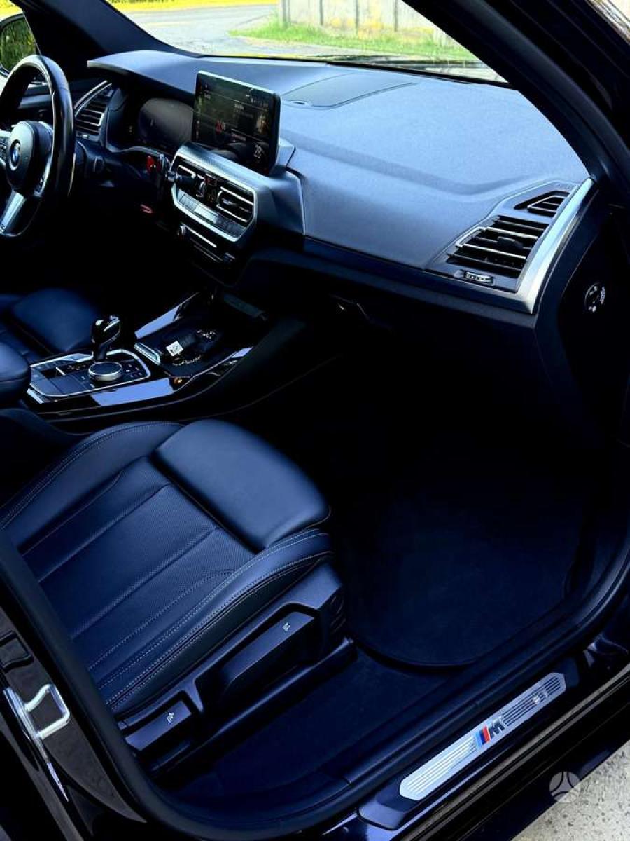 Melns BMW X3 2022 Kauņa, ar dzinēja tilpumu 2.99 L un nobraukumu 143 tūkst. km par 31500 €, foto 13 vietnē AUTOMOTO.COM.LV