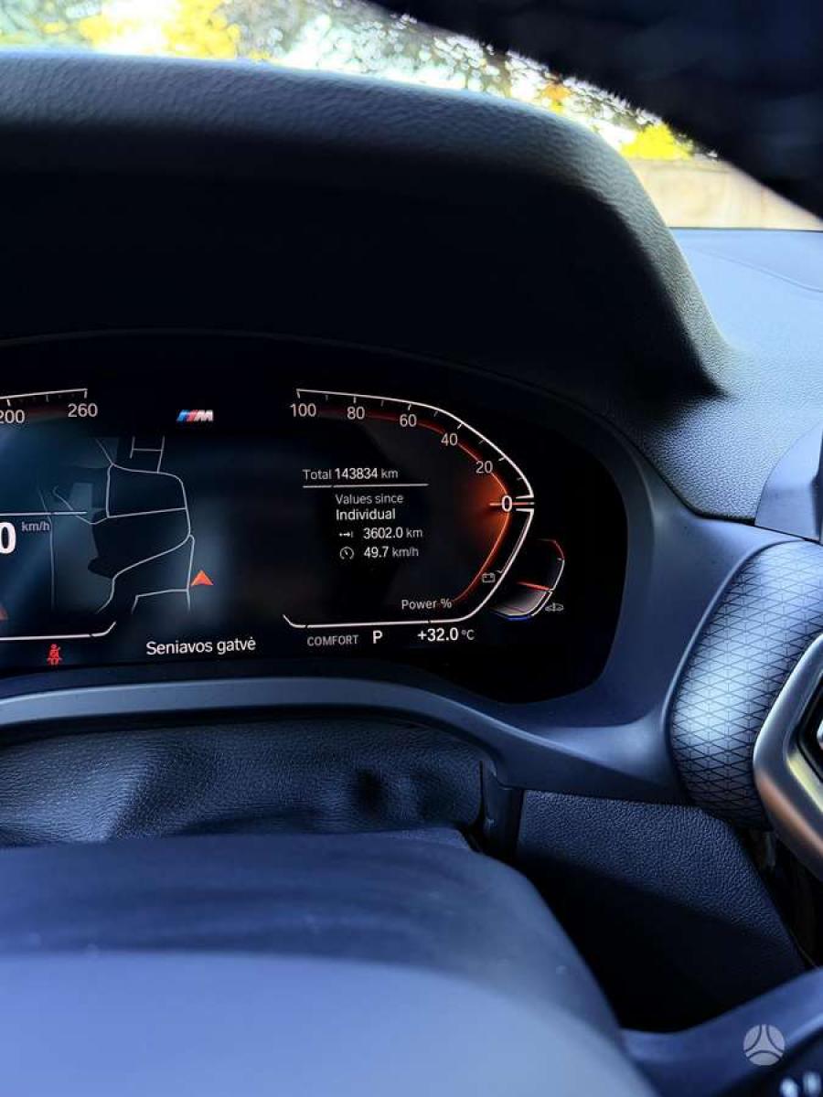 Melns BMW X3 2022 Kauņa, ar dzinēja tilpumu 2.99 L un nobraukumu 143 tūkst. km par 31500 €, foto 19 vietnē AUTOMOTO.COM.LV