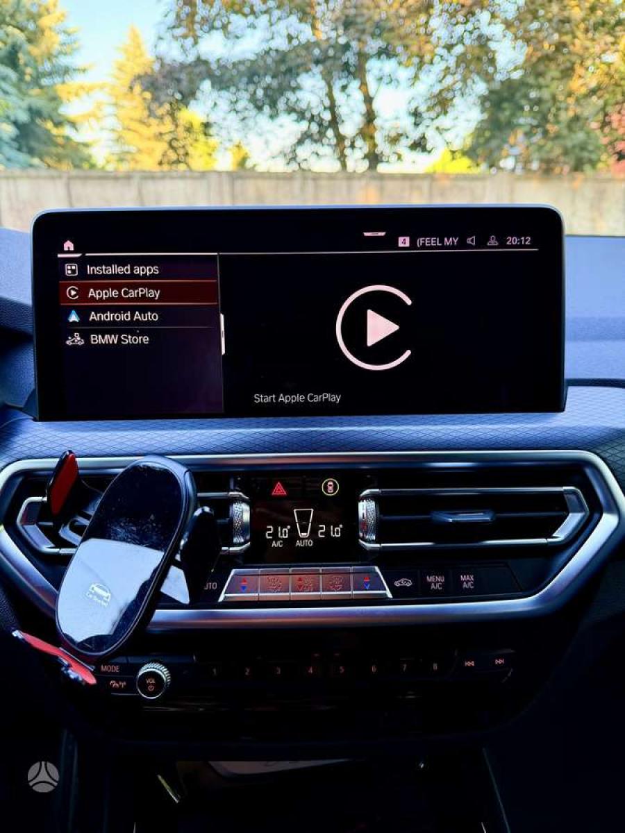 Melns BMW X3 2022 Kauņa, ar dzinēja tilpumu 2.99 L un nobraukumu 143 tūkst. km par 31500 €, foto 21 vietnē AUTOMOTO.COM.LV
