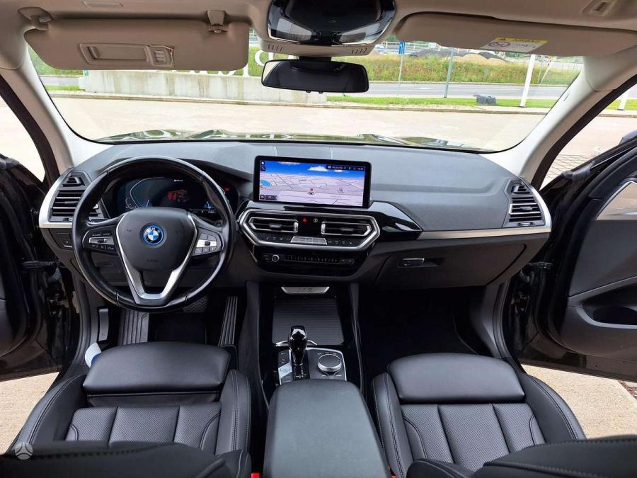 Melns BMW X3 2022 Viļņa, ar dzinēja tilpumu 2.00 L un nobraukumu 165 tūkst. km par 27225 €, foto 12 vietnē AUTOMOTO.COM.LV